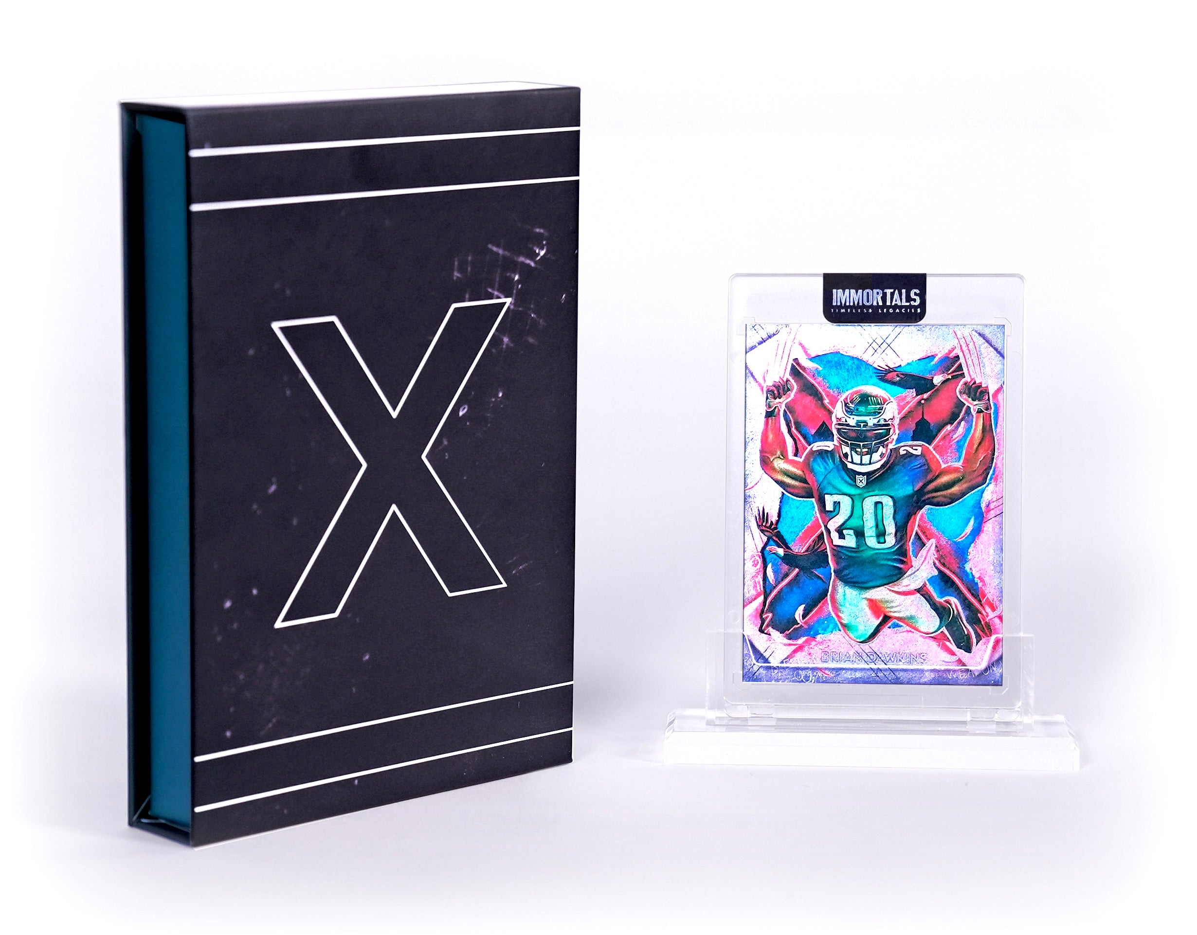 JORDAN SPECTOR X BRIAN DAWKINS - "RELENTLESS" - IMMORTALS™ TRADING CAR ...