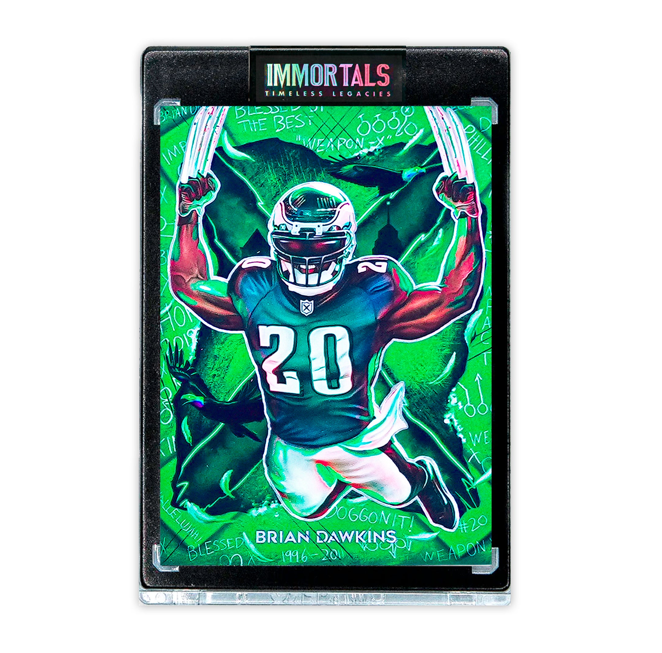 SPECTOR X DAWKINS | "RELENTLESS" | UNRELEASED GREEN PARALLEL ARTIST PR ...