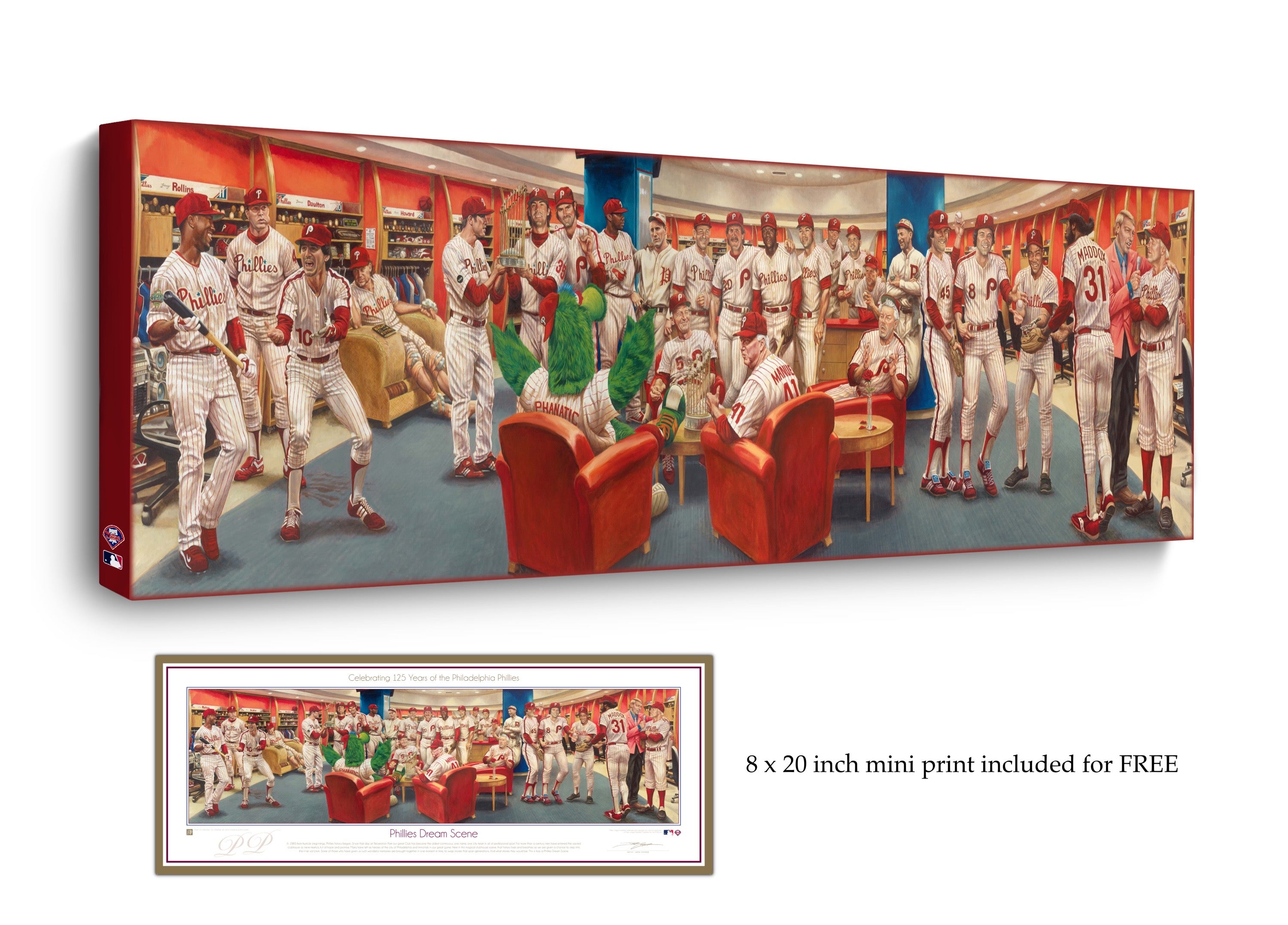 Philadelphia Phillies Dream Scene By Jamie Cooper – Spector Sports Art