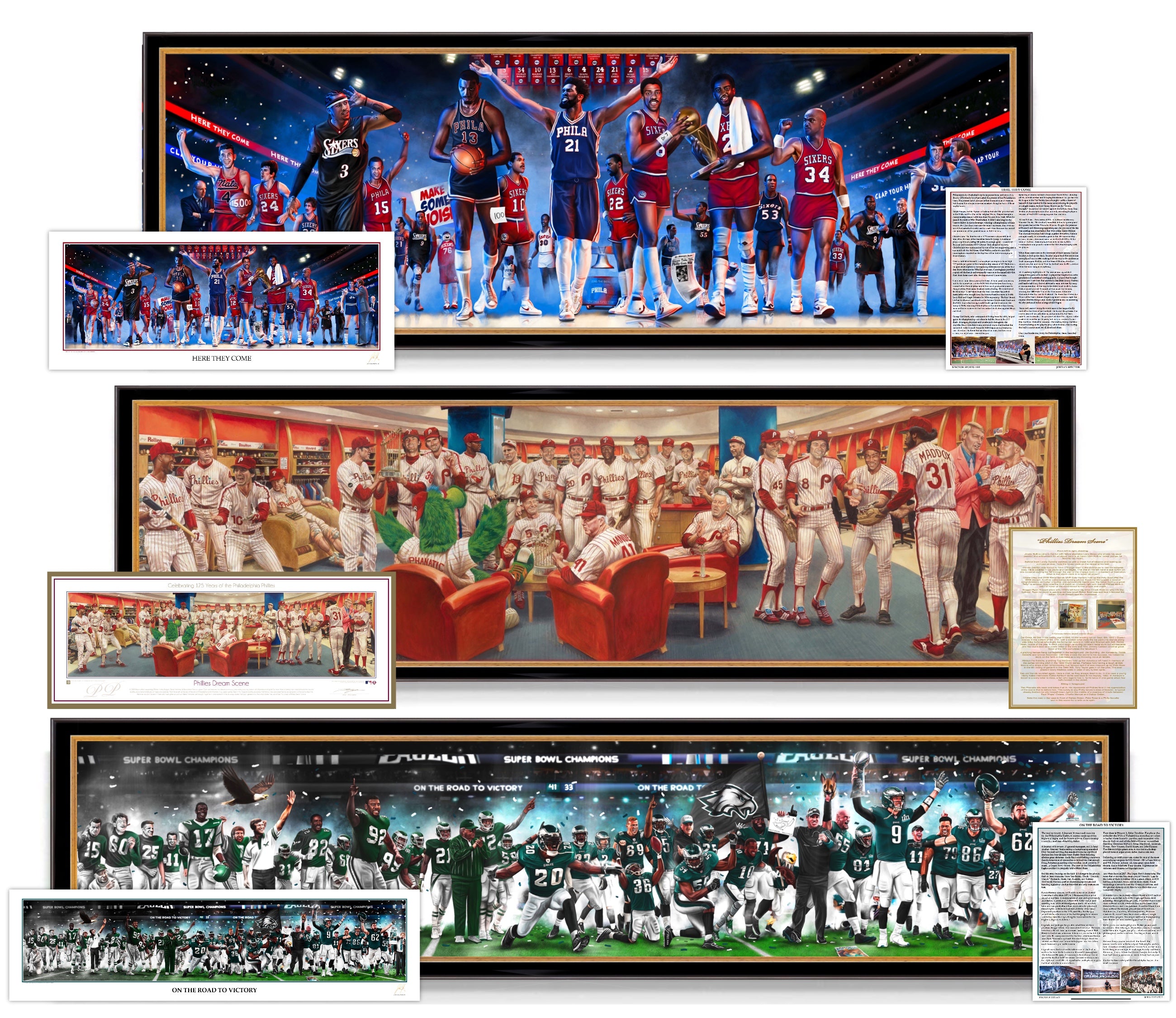 Philly Sports Legacy Collection – Spector Sports Art